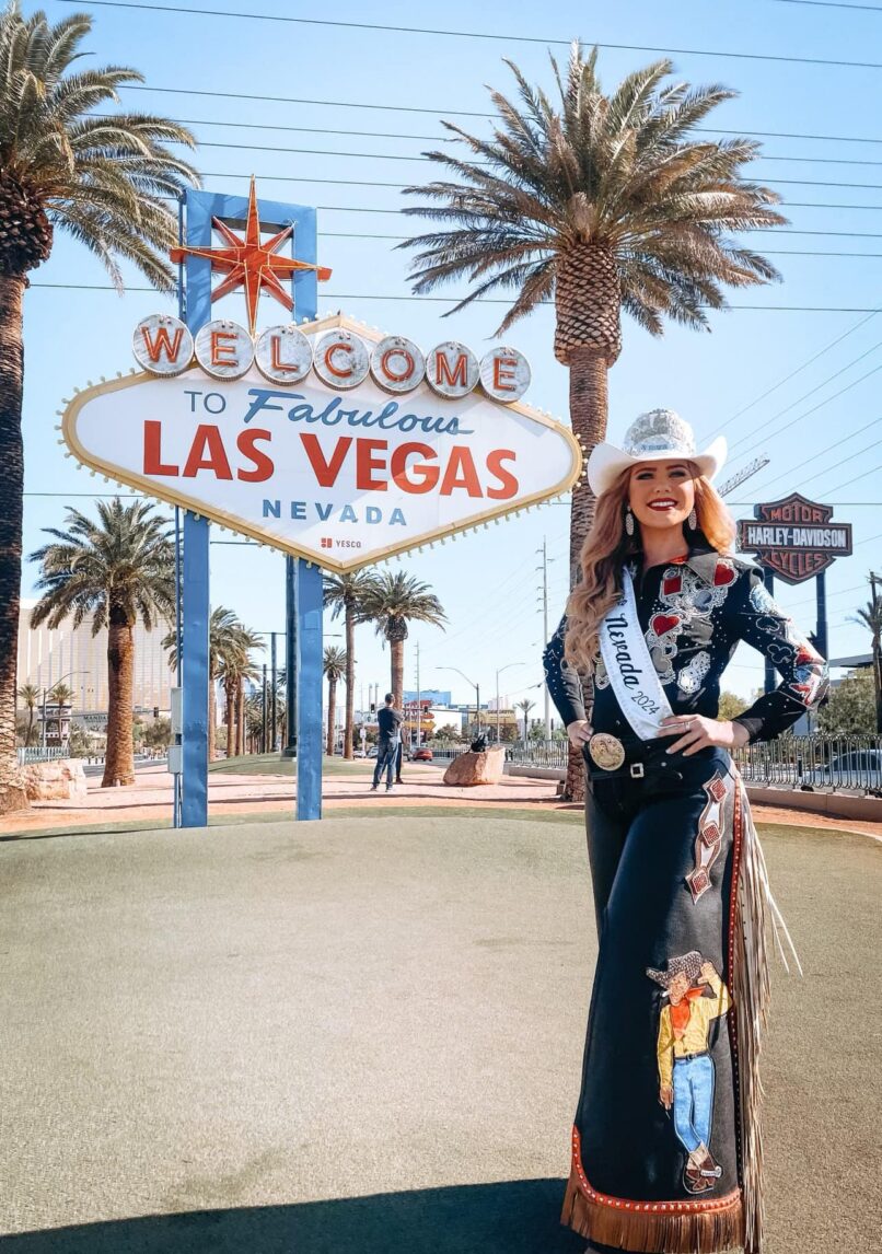 Miss Rodeo Nevada 2024 - Annemarie Vogedes - Miss Rodeo Nevada Association